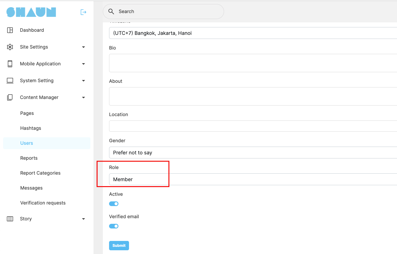 How to assign a member as community moderator? - ShaunSocial